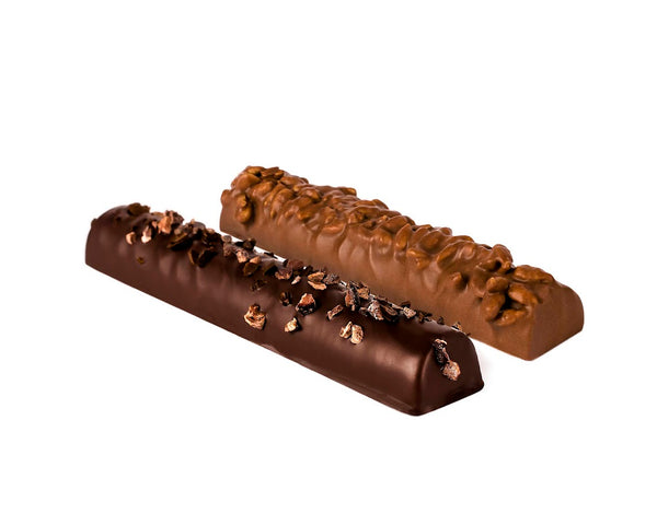 Praline filled chocolate bars - Chocolat Boréal
