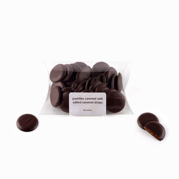 Salted caramel drops - 32 pieces - Chocolat Boréal